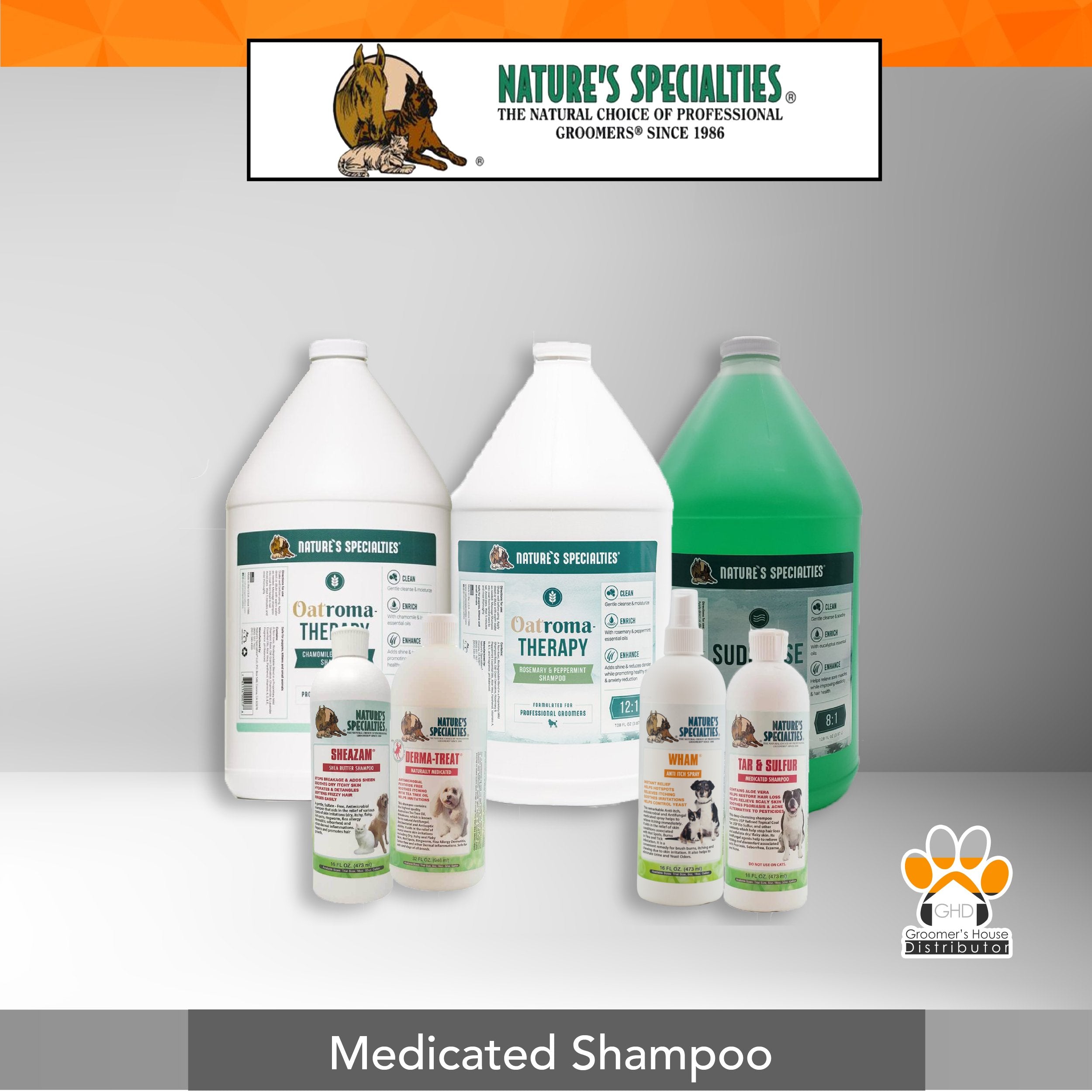 NS Medicated Shampoo – Groomer's House Distributor Inc