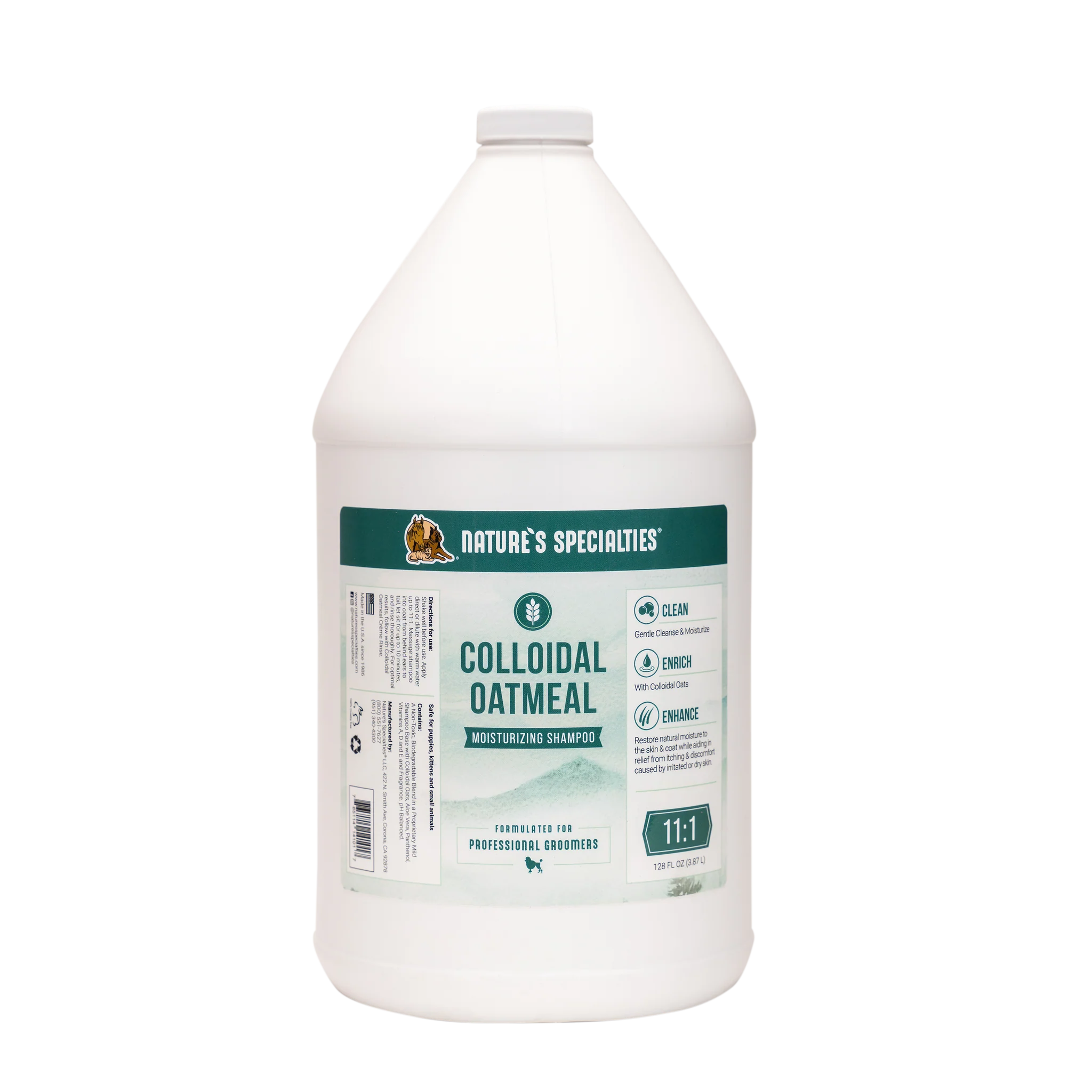 NS COLLOIDAL OATMEAL SHAMPOO 12:1 – Groomer's House Distributor Inc