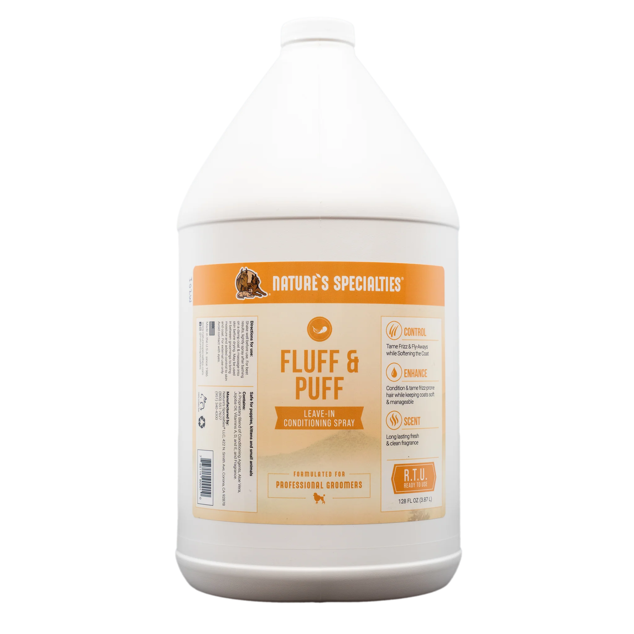 NS FLUFF & PUFF SPRAY CONDITIONER – Groomer's House Distributor Inc