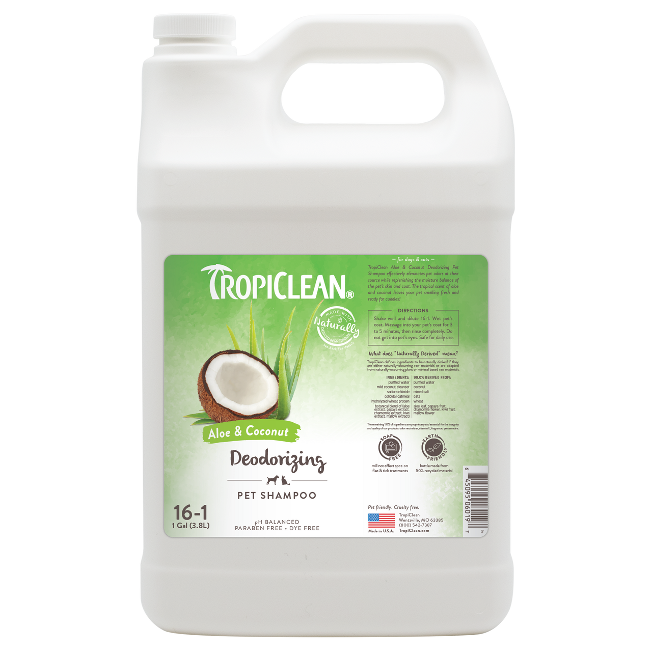 TC ALOE & COCONUT DEODORIZING SHAMPOO – Groomer's House Distributor Inc